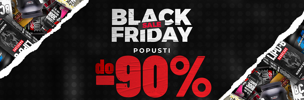 BLACK FRIDAY POPUSTI SU KONAČNO TU!